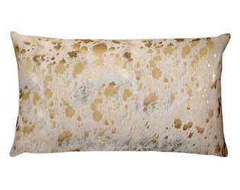 Cowhide pillow | Etsy