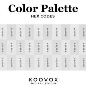 Green Botanical Procreate Color Palette: Succulent Garden Swatches (hex ...