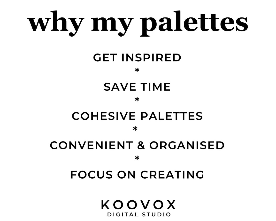 Retro Color Palette For Procreate Vintage Retro Color Palette Color Palette Procreate 70s