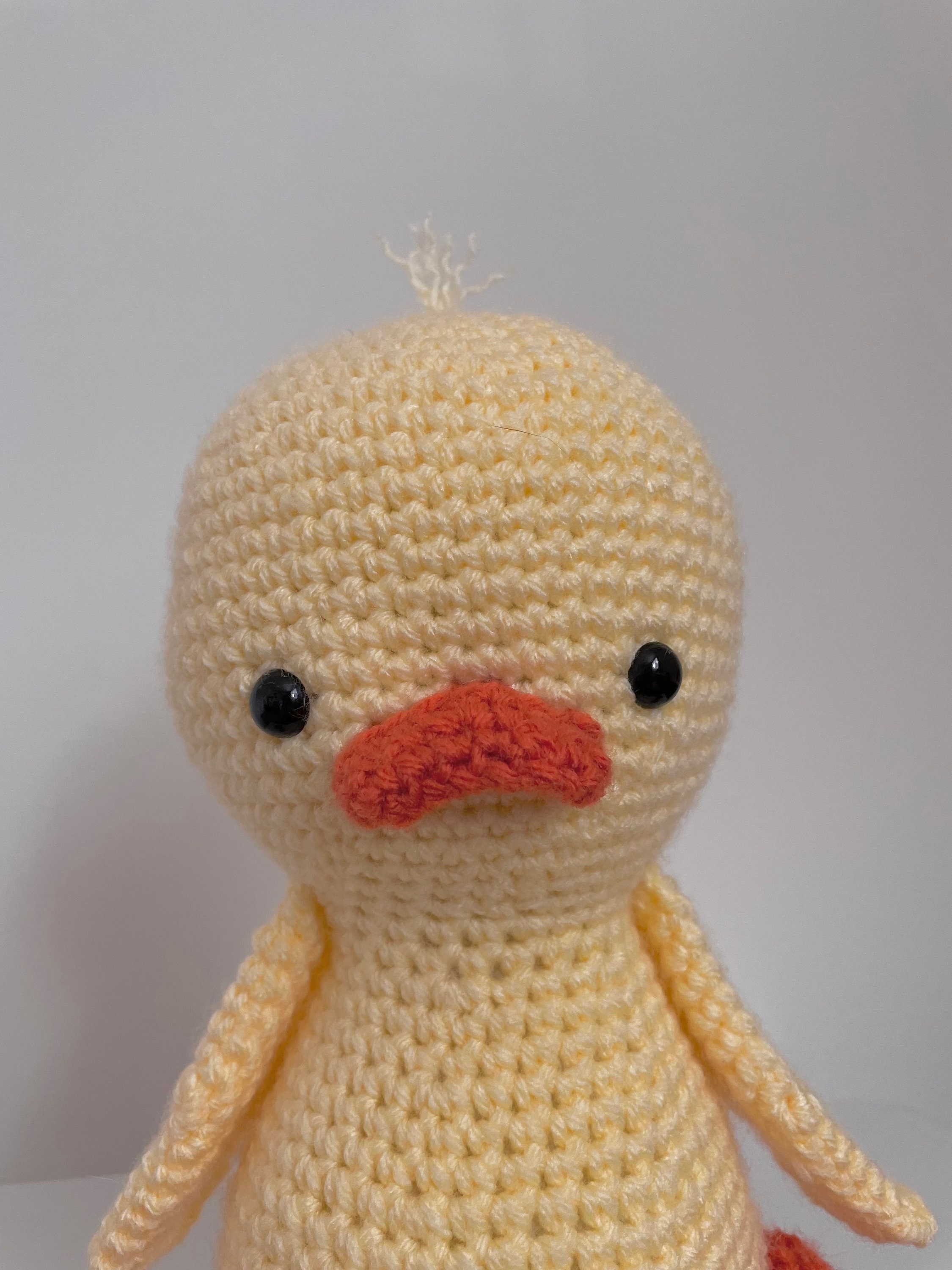 Cute and Cheeky Crochet Duck - Etsy