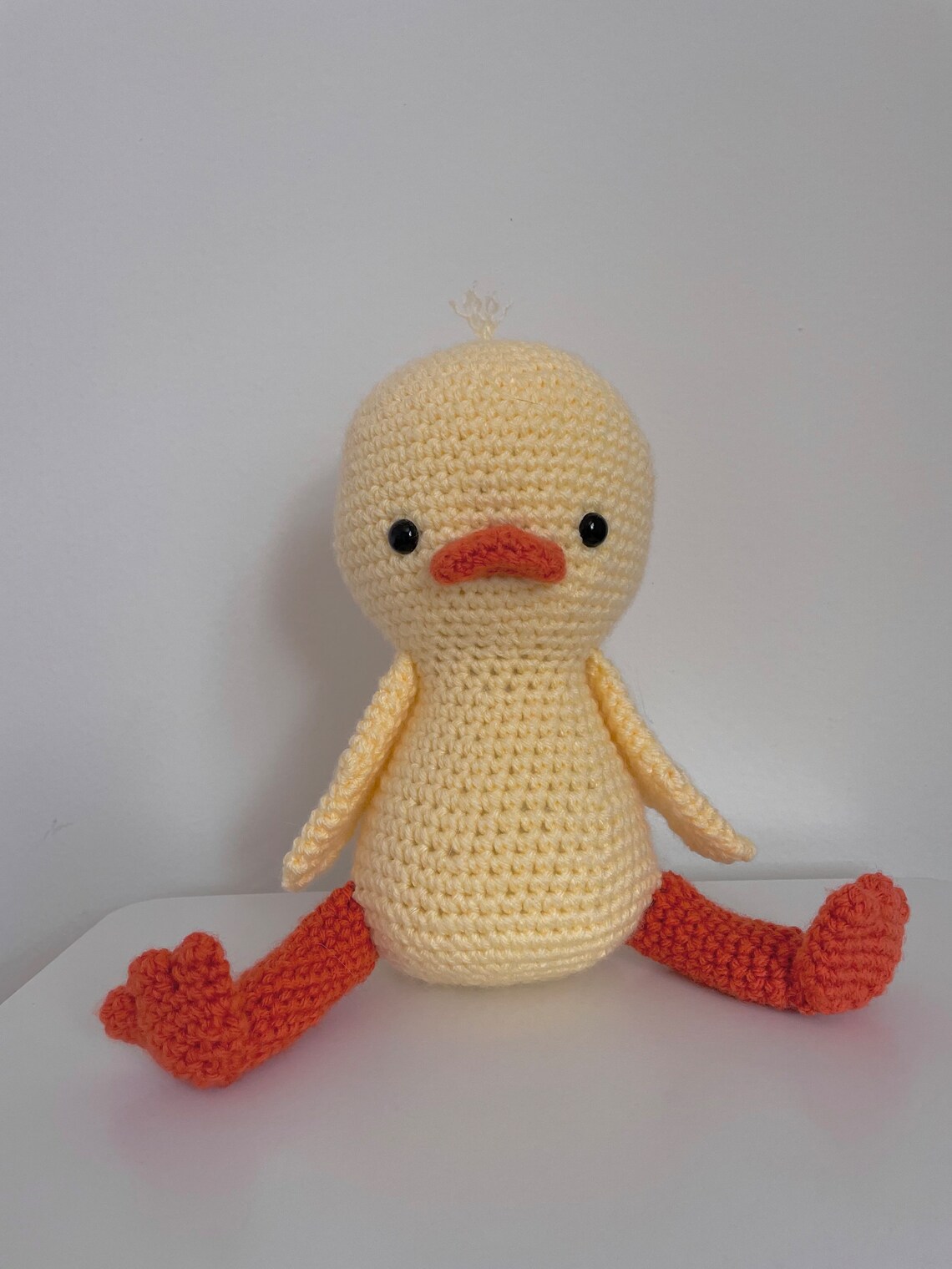 Cute and Cheeky Crochet Duck - Etsy