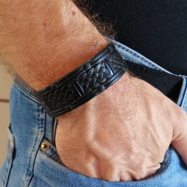 Embossed Bracelet - Etsy