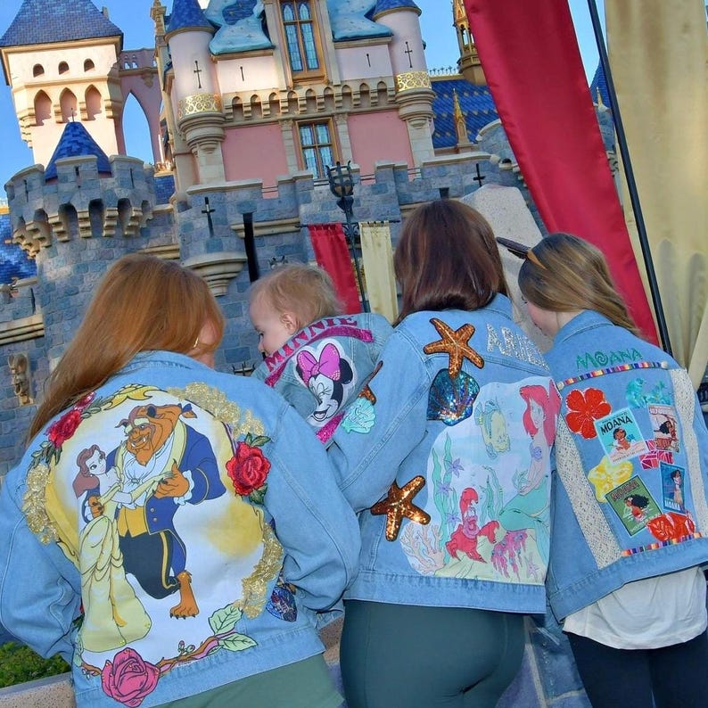 CUSTOM CHARACTER Jean Jacket - Etsy