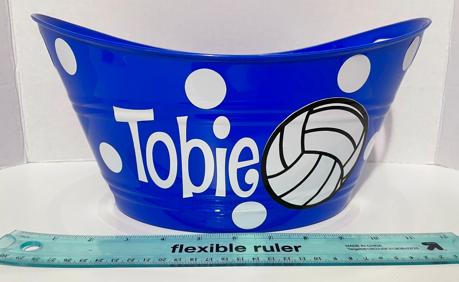 Personalized Volleyball Tub Child's Personalized Bucket - Etsy