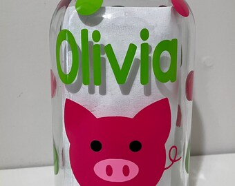 Mason Jar Piggy Bank | Etsy