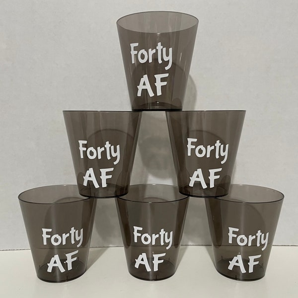 Personalized Shot Glass Plastic - Etsy
