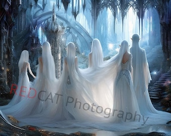 Nagual Woman Dream Elf Immortals Living Room Wall Art Print Digital ...