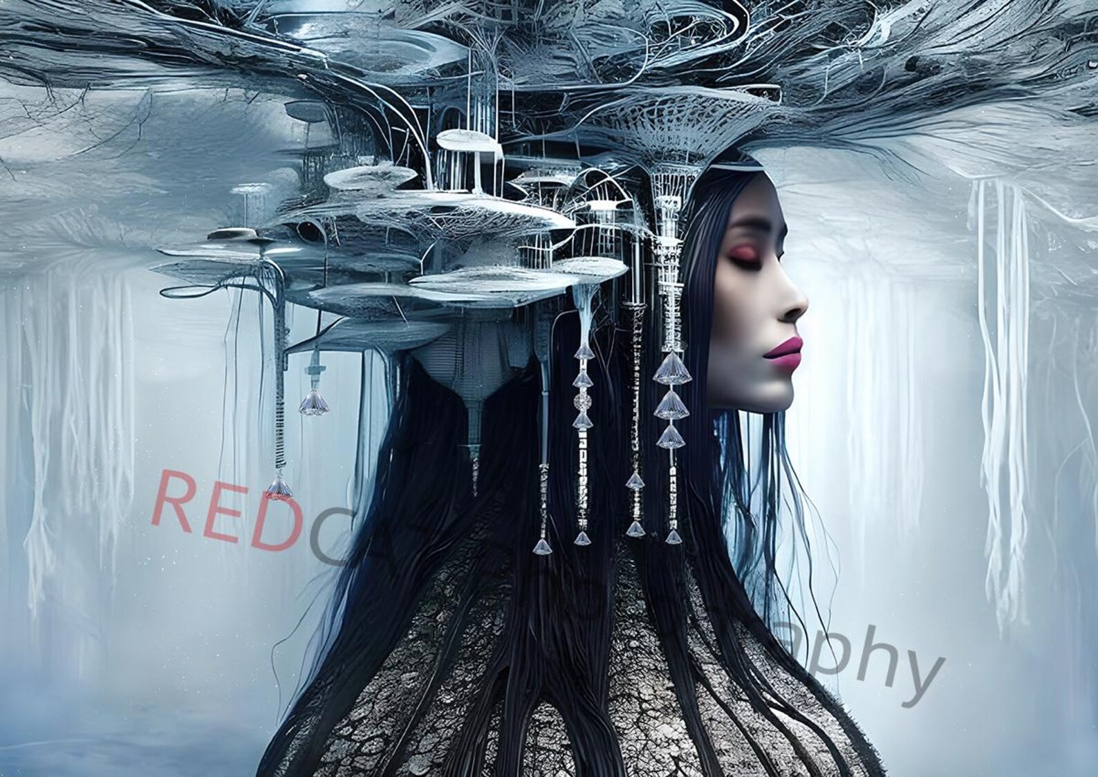 Nagual Woman Dream Elf Immortals Living Room Wall Art Print Digital ...