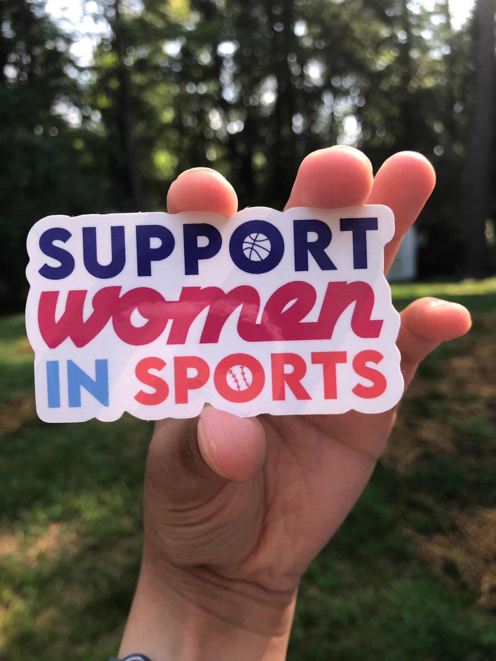 Support Women in Sports Sticker - Etsy
