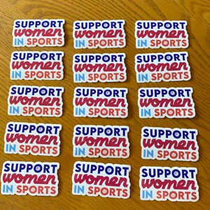 Support Women in Sports Sticker - Etsy