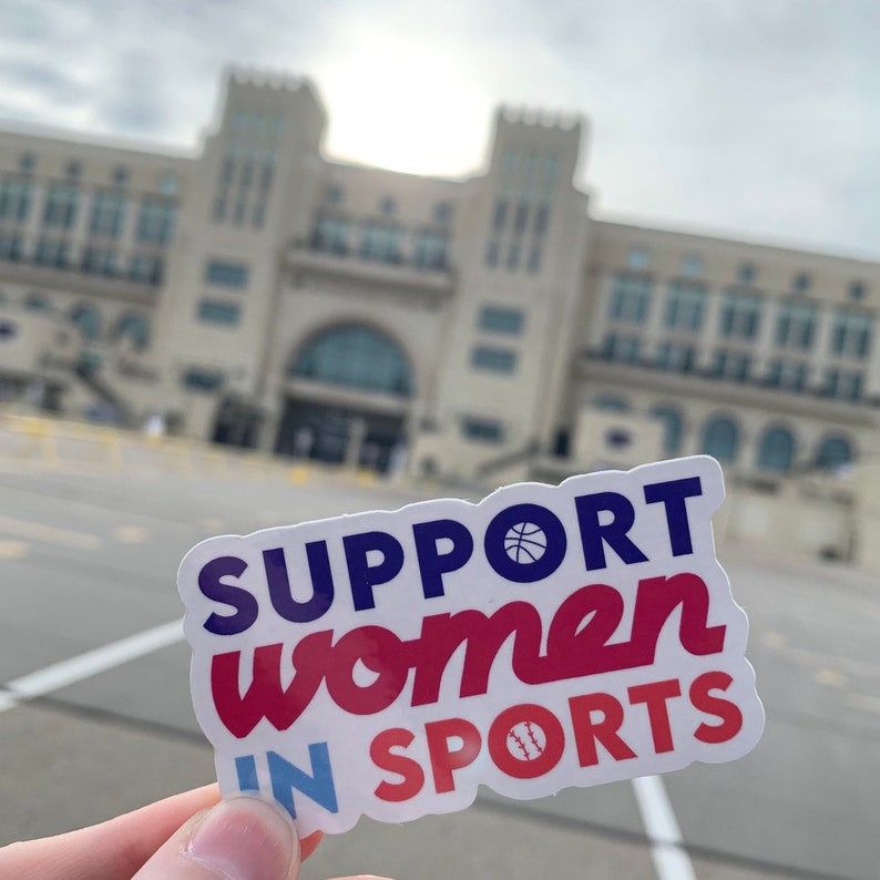 Support Women in Sports Sticker - Etsy