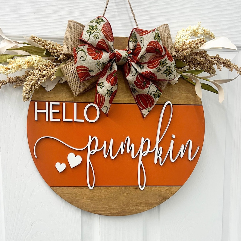 Fall Door Hanger - Etsy