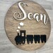 Train Nursery Name Sign Nursery Sign Transportation Theme Nursery ...