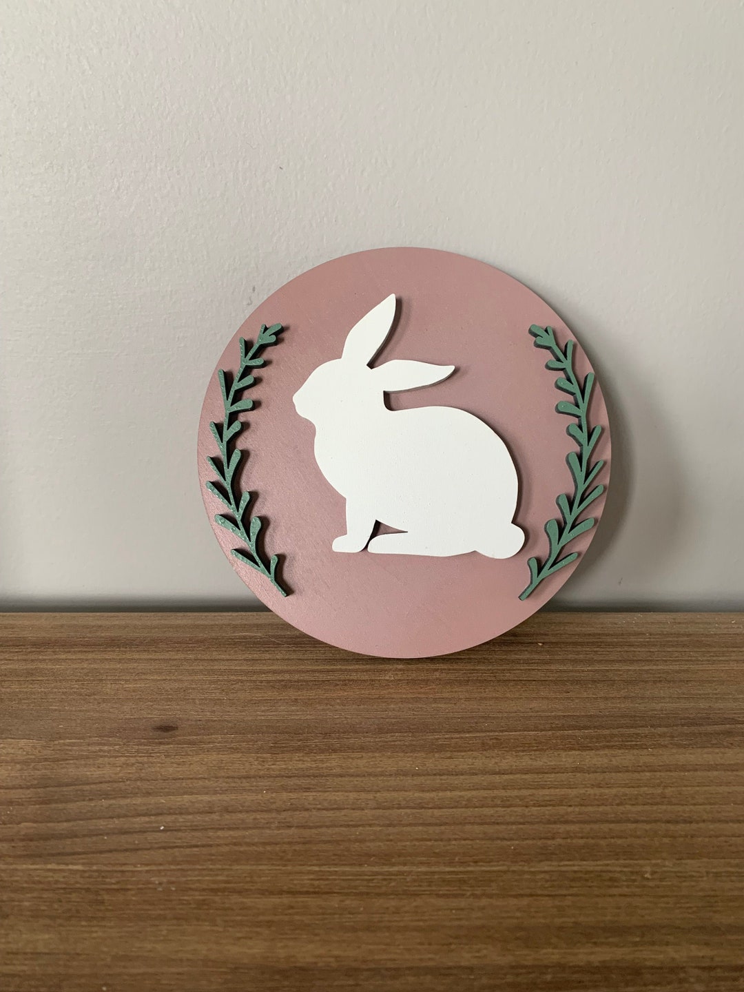 Nursery Decor | Girls Bedroom Decor | Bunny Rabbit Art | Bunny Rabbit ...