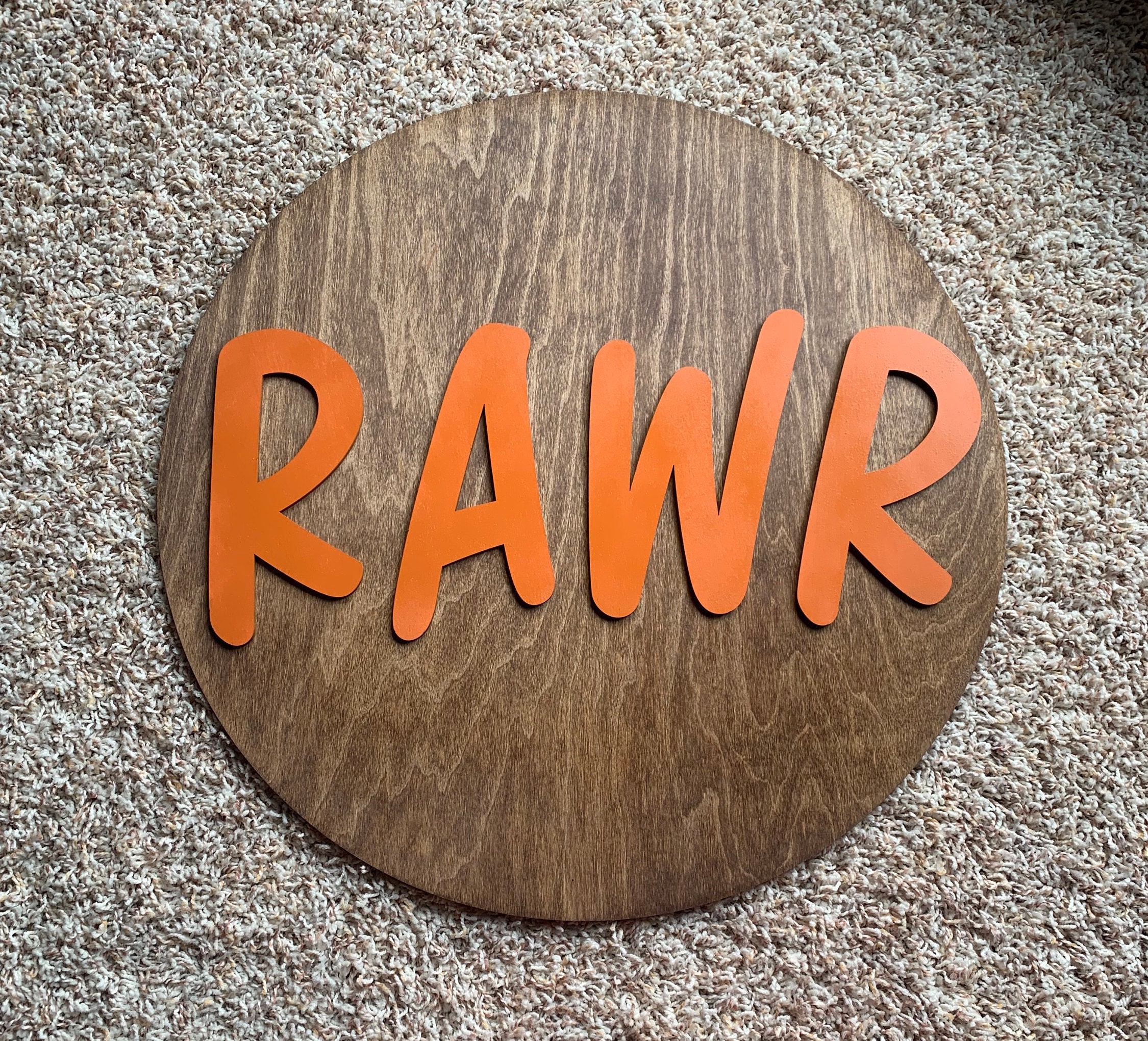 Rawr Sign Dinosaur Nursery Decor Boys Room Decor - Etsy UK