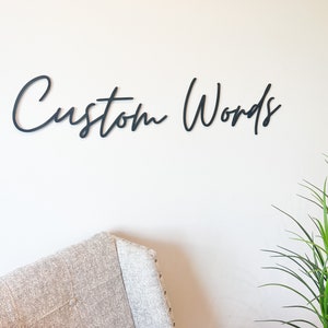 Custom Wood Words |custom Logo Sign| Wall Letters| Logo Sign for ...