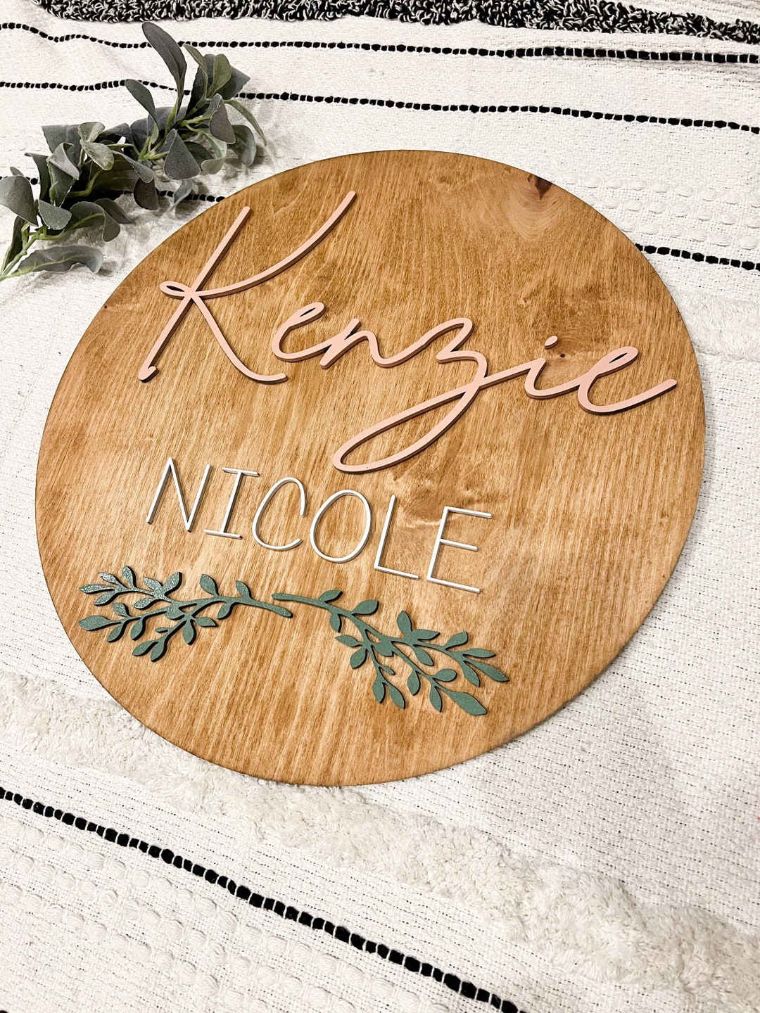 Name Sign |baby Shower Gift |girls Name Sign | Nursery Name Sign ...