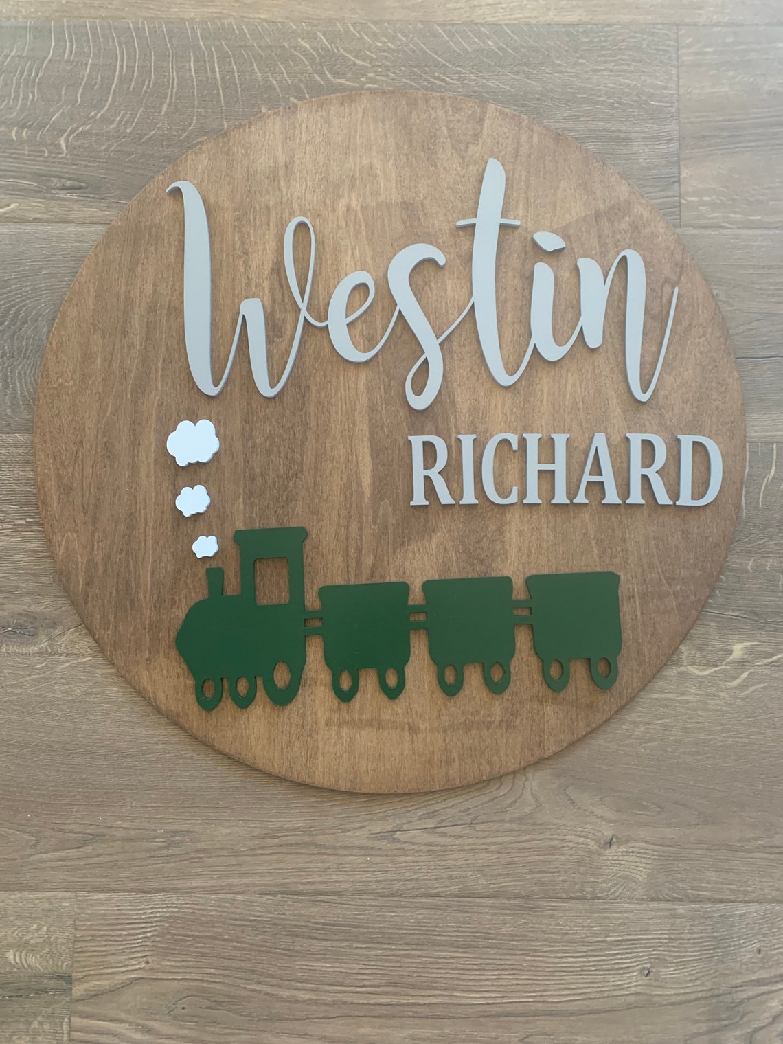 Train Nursery Name Sign Nursery Sign Transportation Theme - Etsy