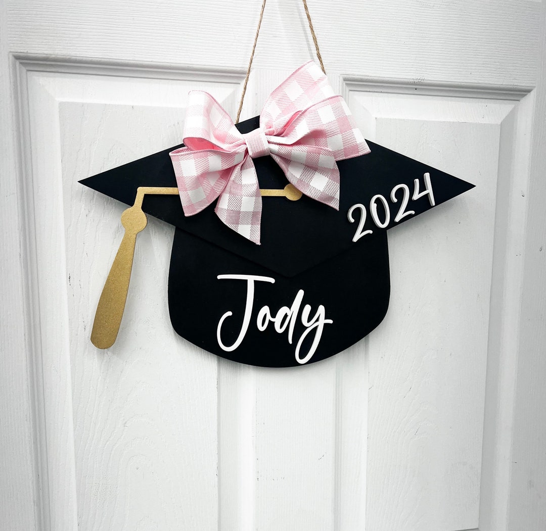 Graduation Door Sign Decoration Class of 2025 Graduation Hat Door ...