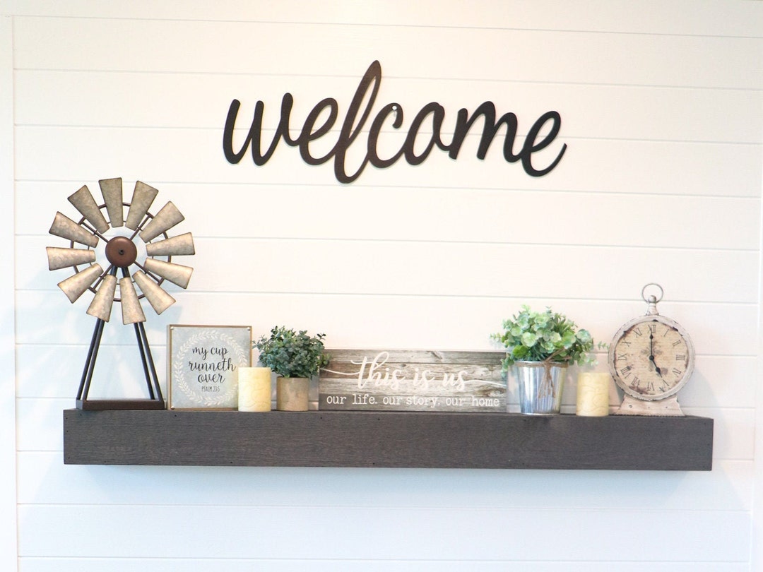 Wooden Laser Cut Welcome Sign | Welcome Words | Welcome | Wood Welcome ...