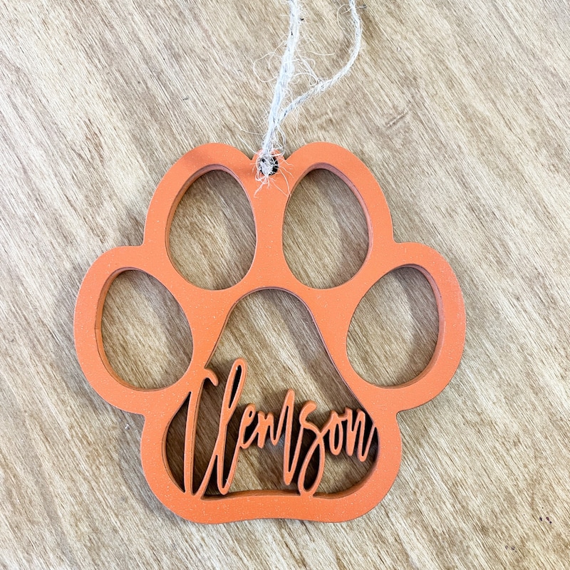 Clemson Monogram - Etsy