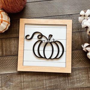 Fall Pumpkin Sign | Fall Sign| Fall Decoration| Custom Wood Sign ...