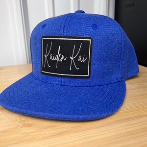 Name Hat Personalized Infant Hat Custom Kid Hat With Name Hat Leather ...