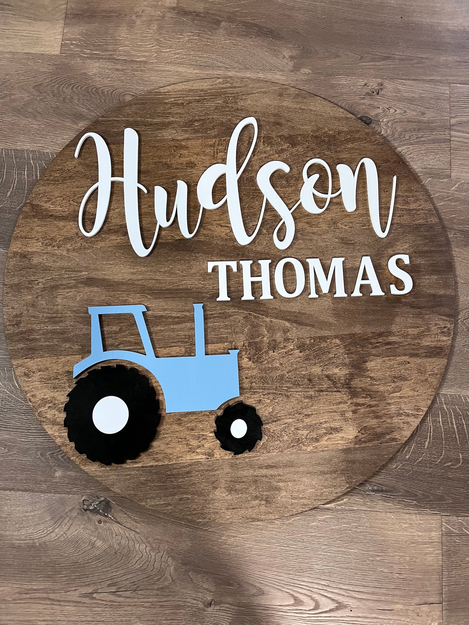 Tractor Nursery Name Sign Nursery Name Sign Farm Themed Nursery Toddler ...