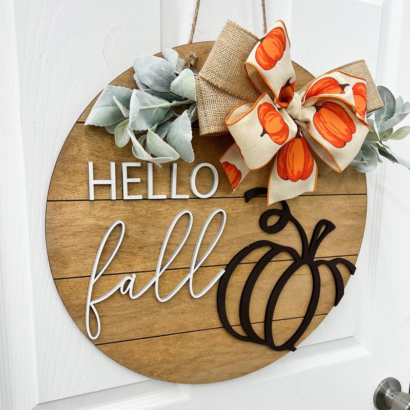 Fall Door Hanger - Etsy