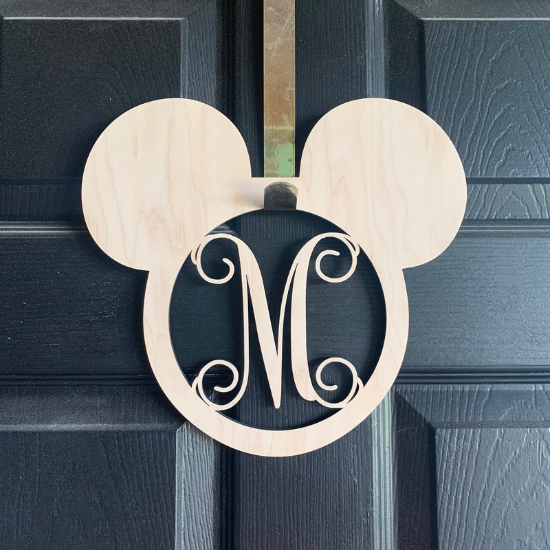 Mickey Mouse Door Hanger - Etsy