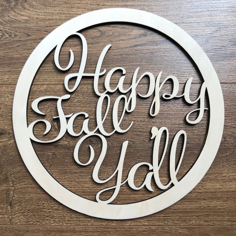 Happy Fall Yall - Etsy