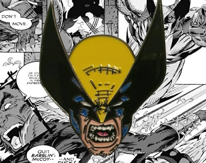 Wolverine Limited Edition Retro 80s/90s X-men Enamel Pin - Etsy