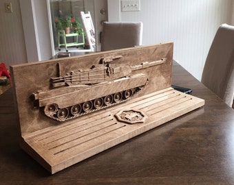 24 Abrams Master Gunner Emblem | Etsy