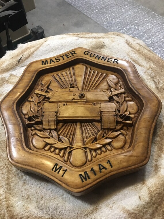 24 Abrams Master Gunner Emblem | Etsy