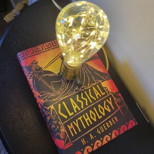 Classical Mythology Book Lamp - Etsy