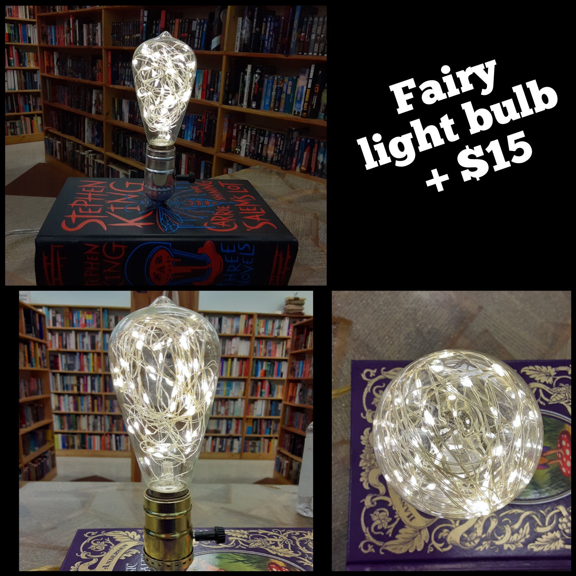 The Complete Cthulhu Mythos Tales Book Lamp - Etsy