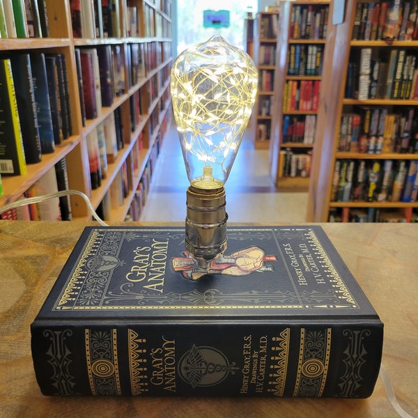 Book Lamp - Etsy
