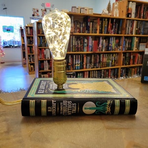 The Complete Cthulhu Mythos Tales Book Lamp - Etsy