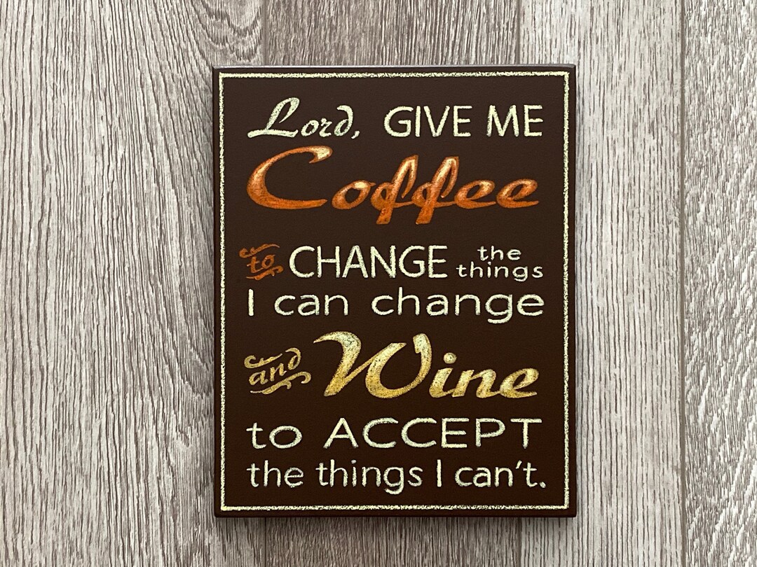 Coffee Sign Coffee Bar Coffee Bar Sign Coffee Decor Coffee Bar Decor ...