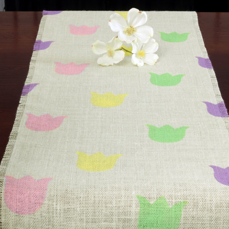 Spring Table Runner - Etsy