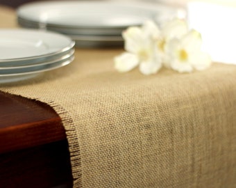 Wedding Burlap Table Runner - Etsy