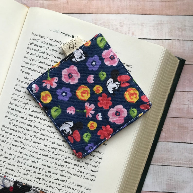 Minnie Bookmark Disney Book Corner Mickey Mouse Book - Etsy