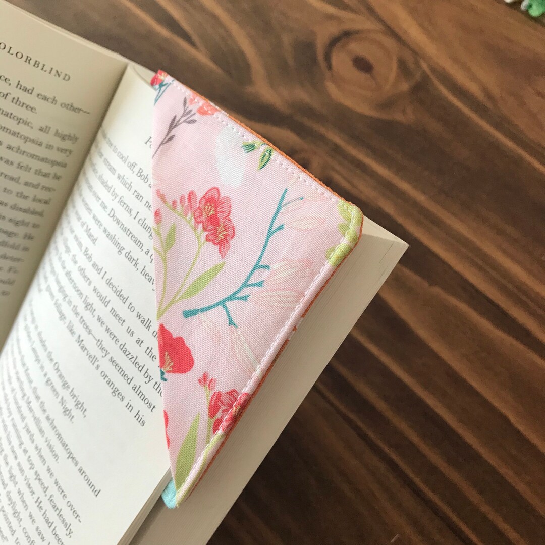 Corner Bookmark / Square Bookmark,handmade Corner Bookmark / Birthday ...