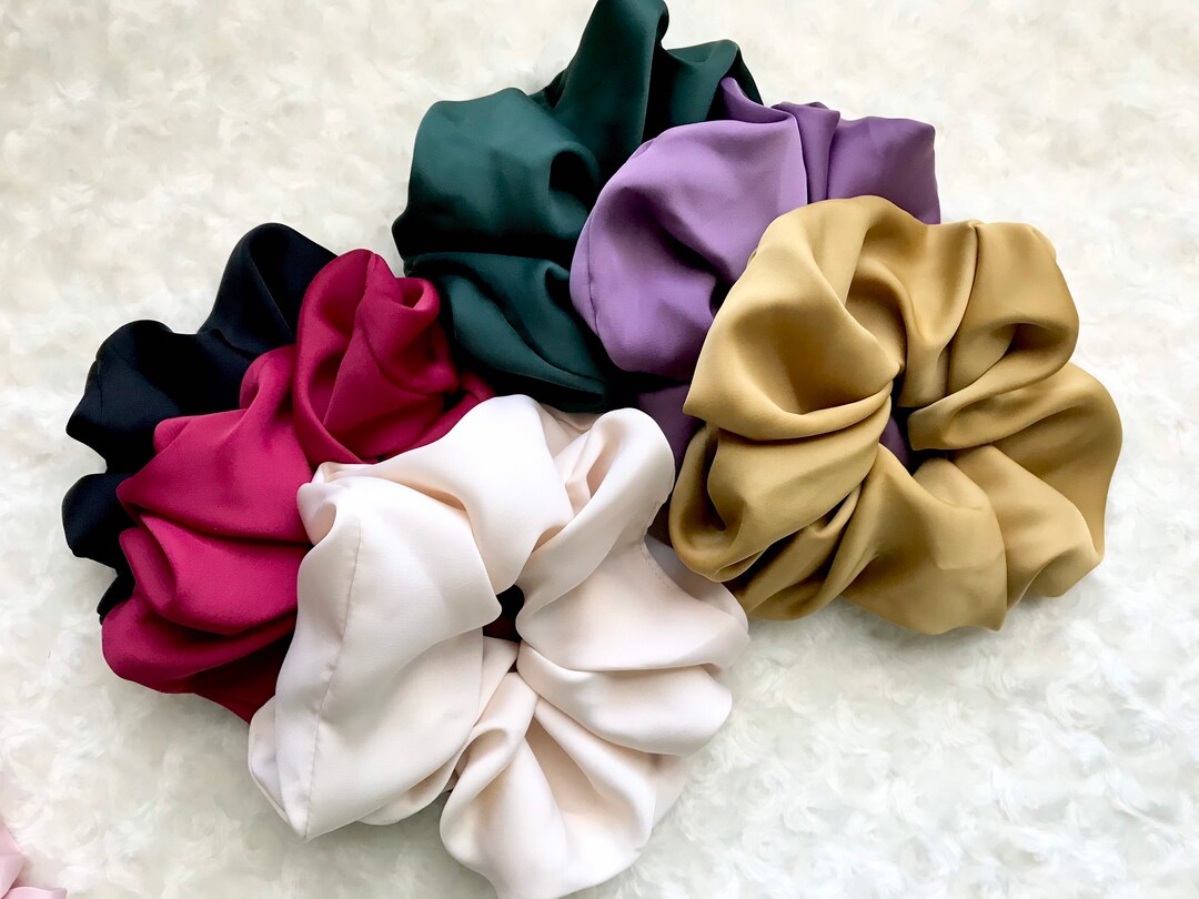 3 Jumbo Scrunchies Pack, Extra Large Scrunchy, Giant Scrunchies ...