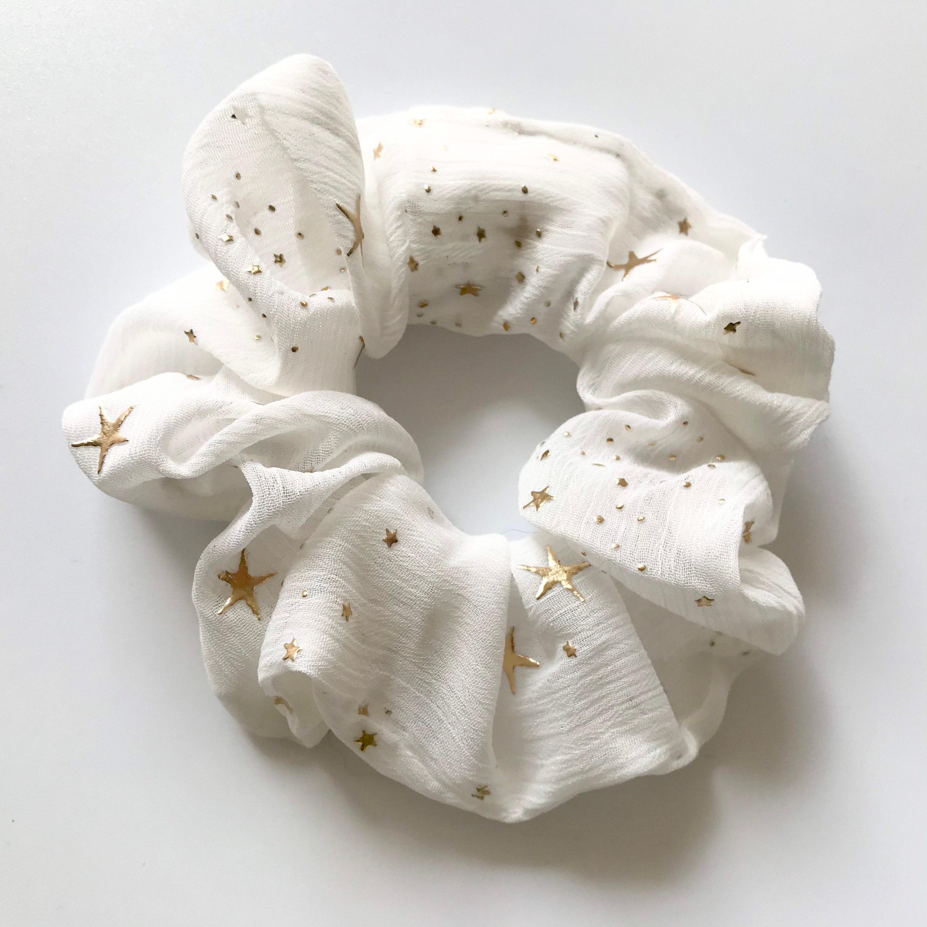 Star Scrunchies Celestial Gold Star Scrunchies Moon - Etsy