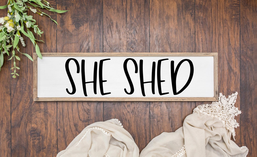 She Shed SVG, JPG, PNG, Digital File, Cutting File - Etsy