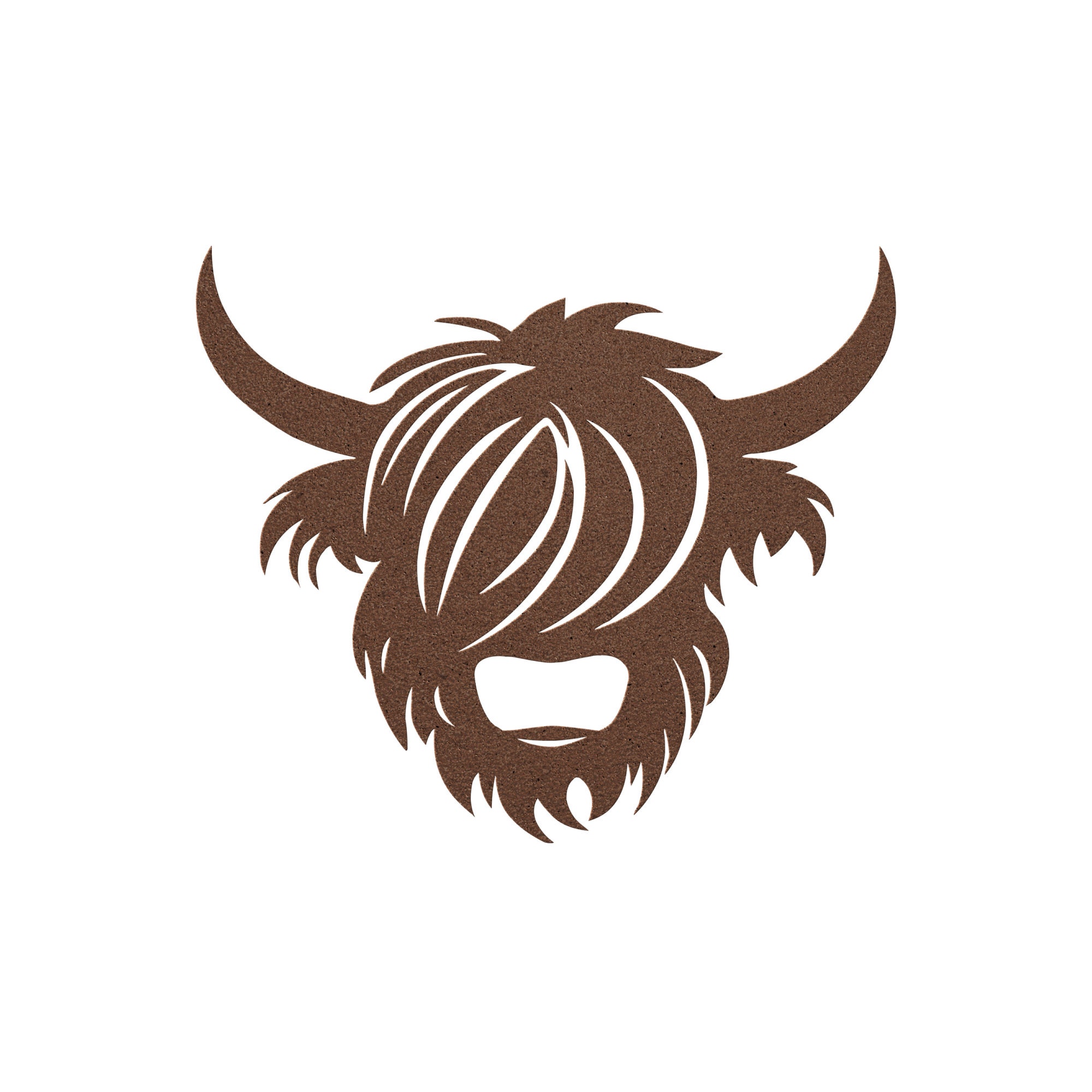 Highland Cow Metal Sign Cow Sign Farm Sign Metal Wall - Etsy