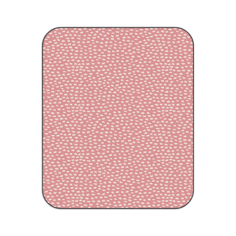 Polka Dot Picnic Blanket | Pink Picnic Blanket | Summer Blanket ...