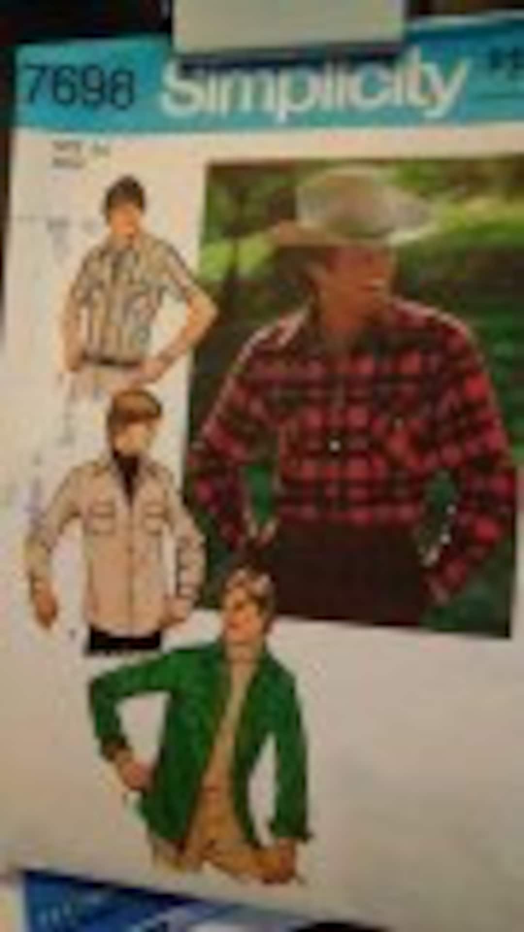 Vintage Simplicity Pattern 7698 / Free Gift With Each Order - Etsy