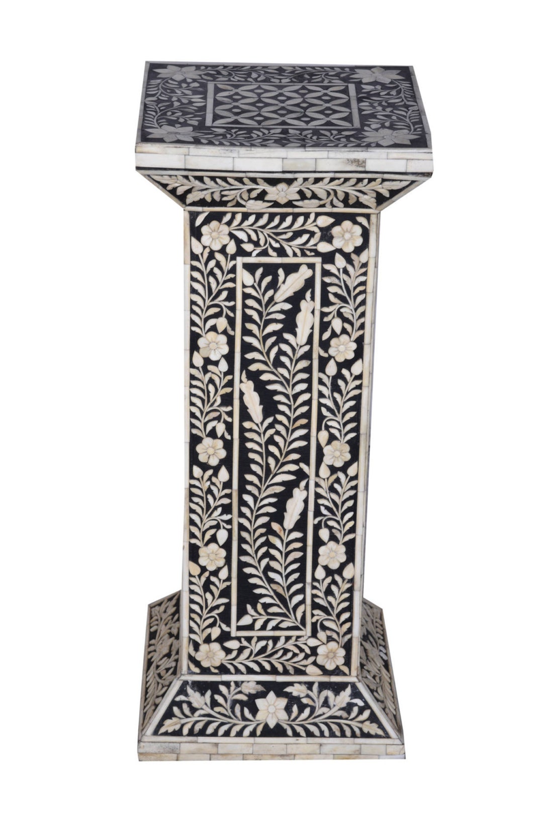 Ethically Sourced Bone Inlay Pillar - Etsy